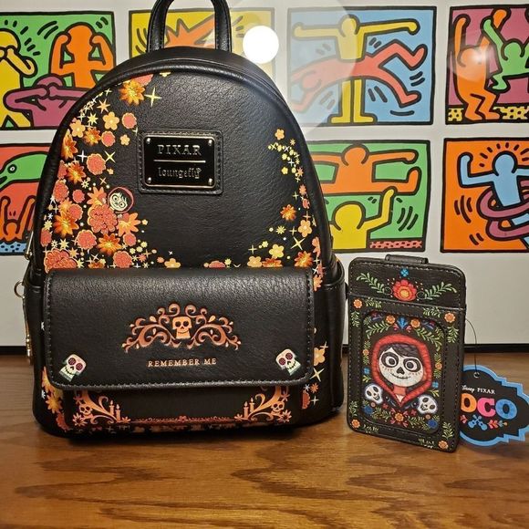 Loungefly | Bags | Coco Loungefly Backpack Andcardholder | Poshmark